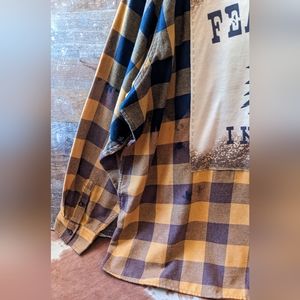 Hand Crafted | Tops | Tyler Childres Feathered Indian Upcycled Dip Dyed ...